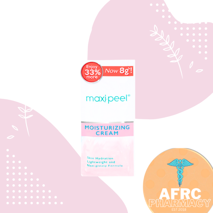 Maxipeel Moisturizing Cream 8g Sachet | Lazada PH