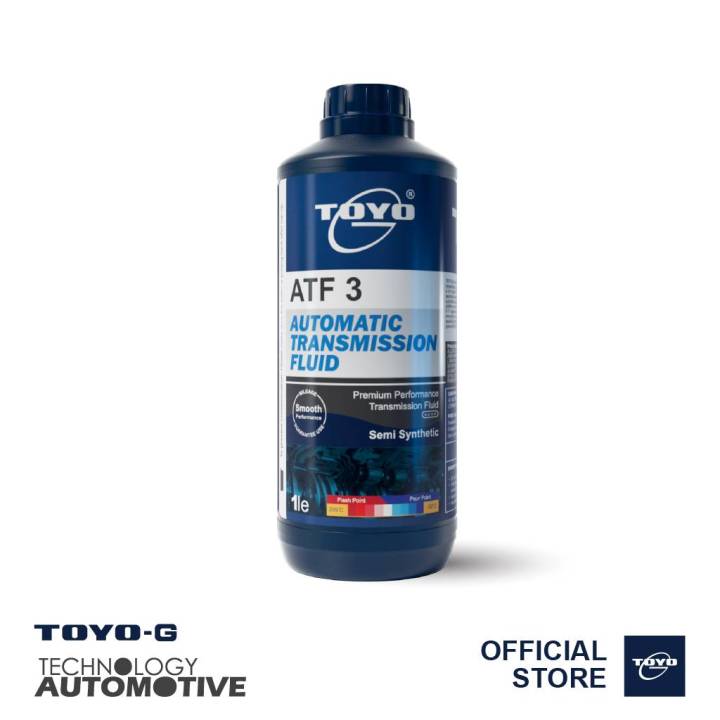 TOYO-G ATF 3 Automatic Transmission Fluid/Hydraulic Power Steering (1L ...