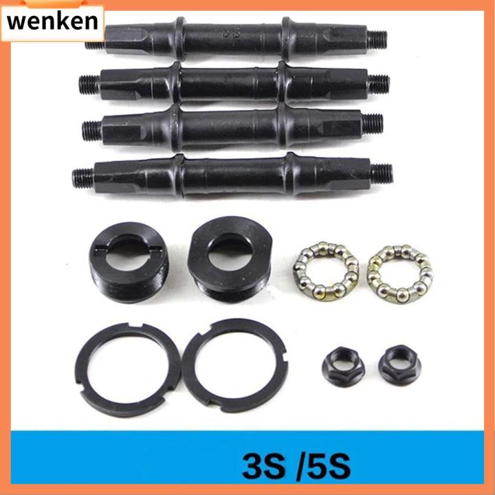 WENKEN เพลากลาง3S/5S คุณภาพสูงสำหรับ68Mm BB ที่นั่งลูกปัดเปลือกหอย ...