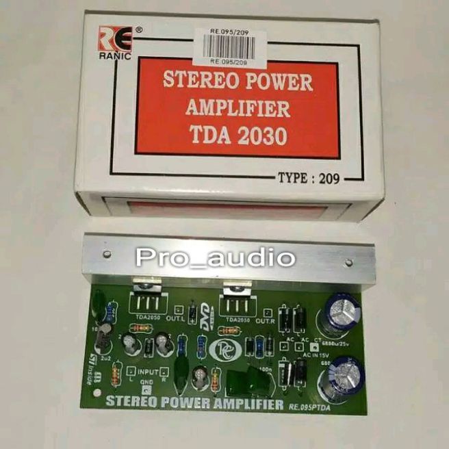 Kit Stereo Power Amplifier TDA2030 | Lazada Indonesia