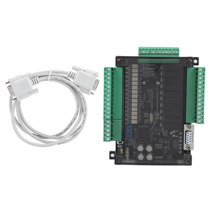 PLC Control Module FX3U 24MR 32Bit MCU Industrial AntiInterferences ...