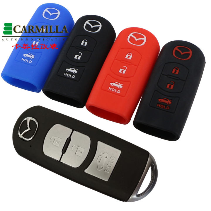 Silicone All-Inclusive Car Remote Key Cover Case Fob for Mazda 2 3 5 6 ...