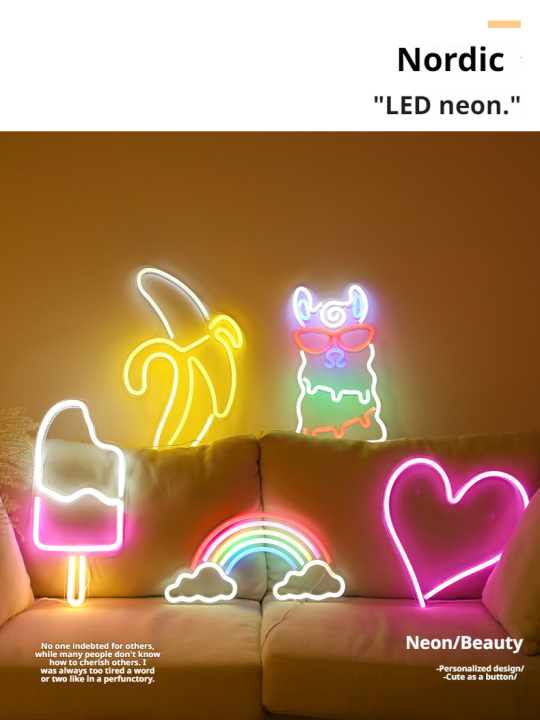 New LED neon back panel full range of acrylic transparent back panel ...