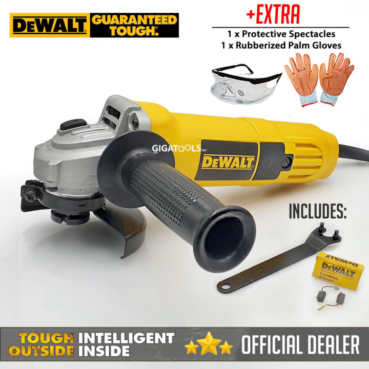 DeWalt DW810 4-inch 100mm Angle Grinder (710W) with FREE Side Handle ...