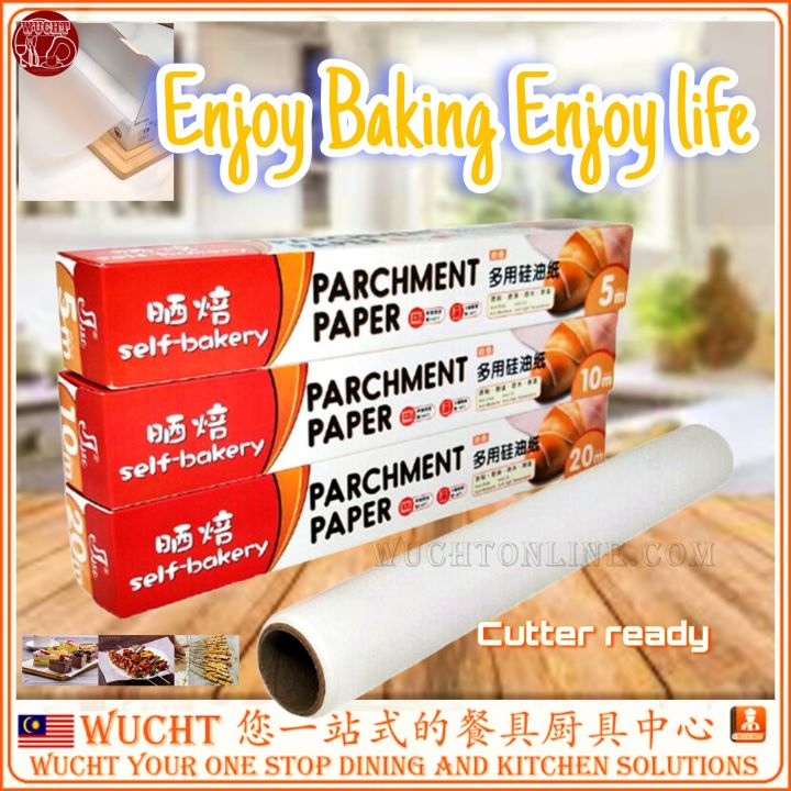 【WUCHT】CN Baking Paper 30cm Parchment Paper 30cm Food Wrapping Paper ...