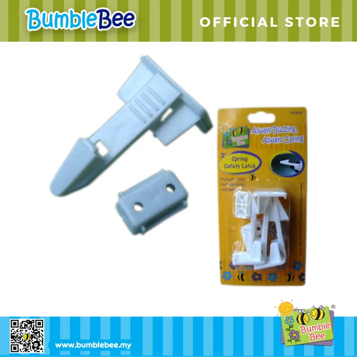 Bumble Bee Spring Safety Latch - 3 pcs/pack (51013) | Lazada