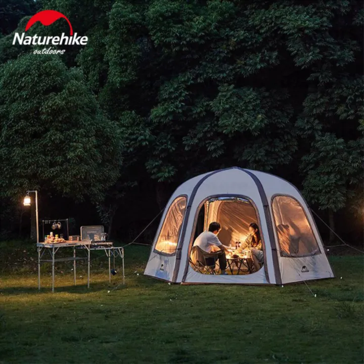 Naturehike Cloud Nest Hexagonal Pergola Inflatable Tent Dome Tent Air ...