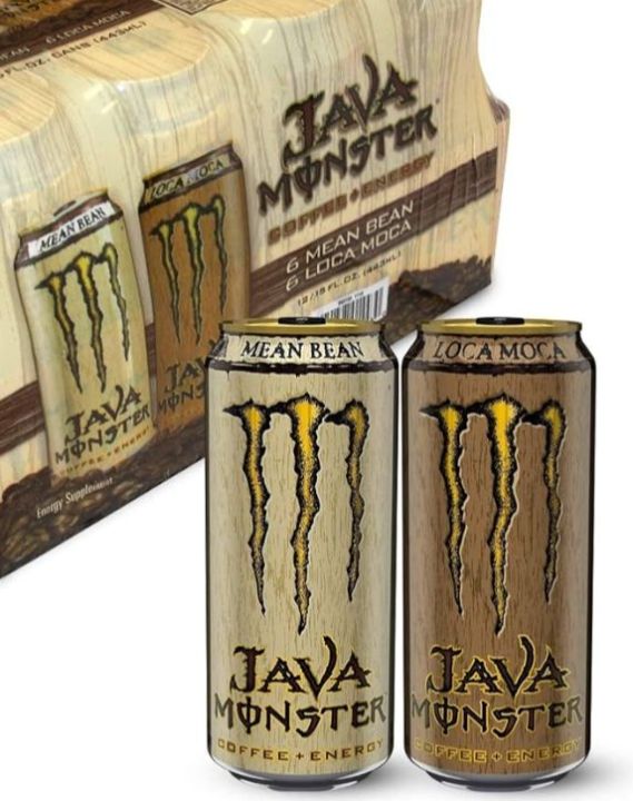 Java Monster Coffee + Energy Drink 1Can 443mL | Lazada PH