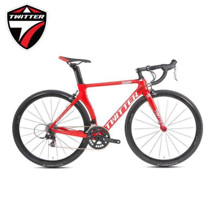 [PRE-ORDER] Bicycle TWITTER THUNDER CARBON Fiber Road Bicycle RETROSPEC ...