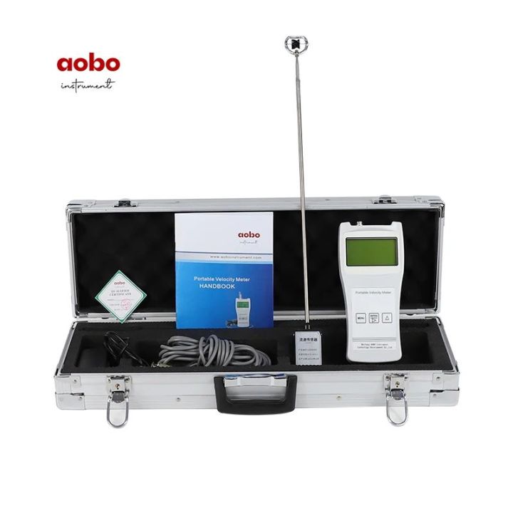 Portable Open Channel Velocity Meter River Flow Meter for Measuring ...