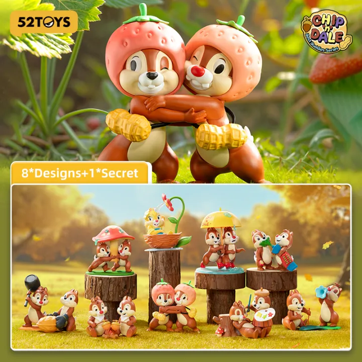 52TOYS Disney Chip 'n' Dale Best Buddies Series Blind Box Figure Toy ...