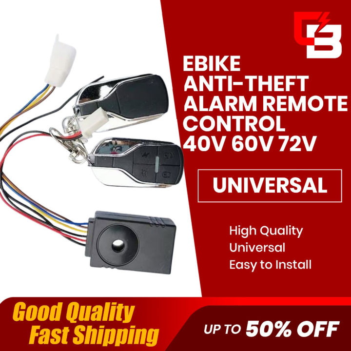 Ebike bicycle Alarm Anti-Theft Bodyguard Device Remote Control Lock ...