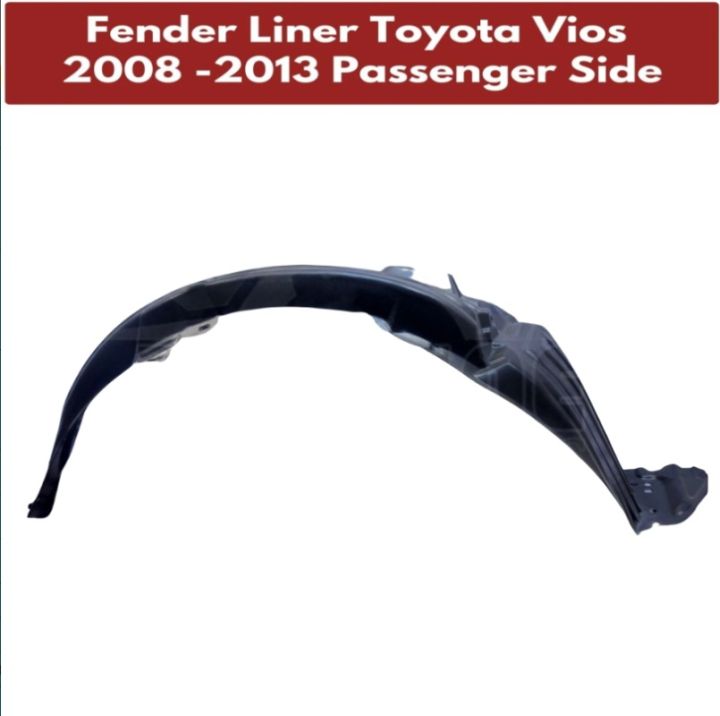 【TheCoachesJournal】front fender liner for Toyota Vios gen 2 second ...