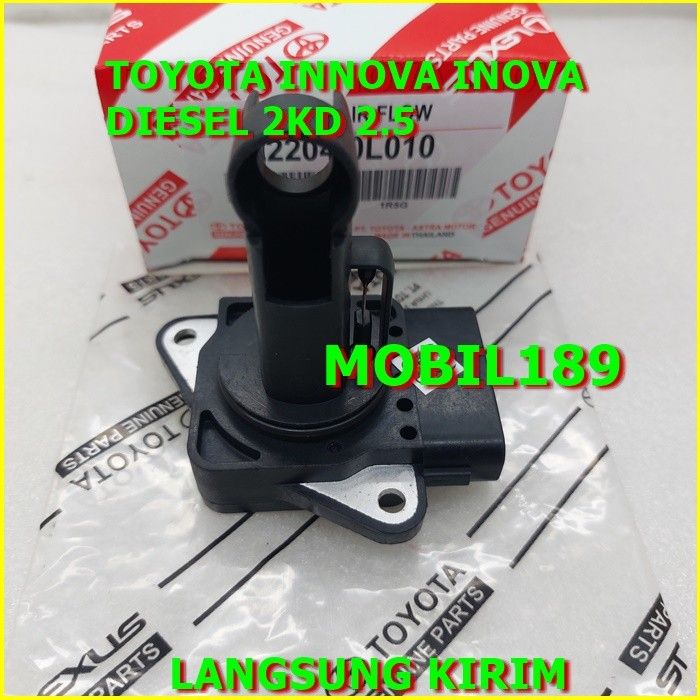 SENSOR MAP MASS AIR PRESSURE MAF AIR FLOW 0L010 KODE D TOYOTA INNOVA ...