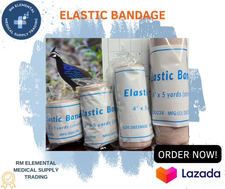 ELASTIC BANDAGE in different sizes | Lazada PH