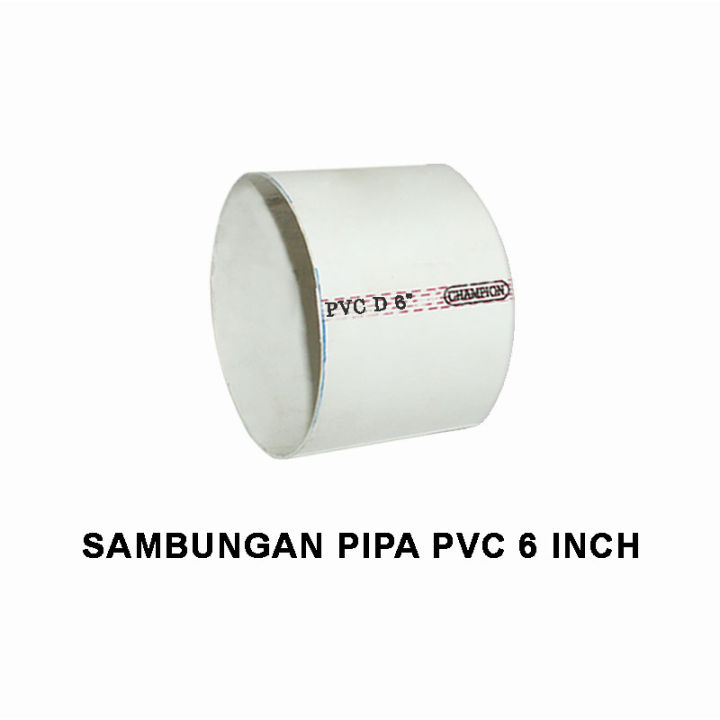 EELIC SAP-PVC6I Sambungan pipa pvc ukuran 6 inch dengan panjang 15 cm ...