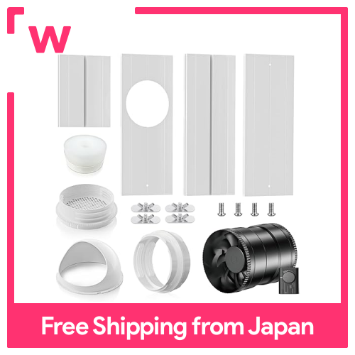 Okryain Window duct panel Window panel length 43-142.5cm with insect ...