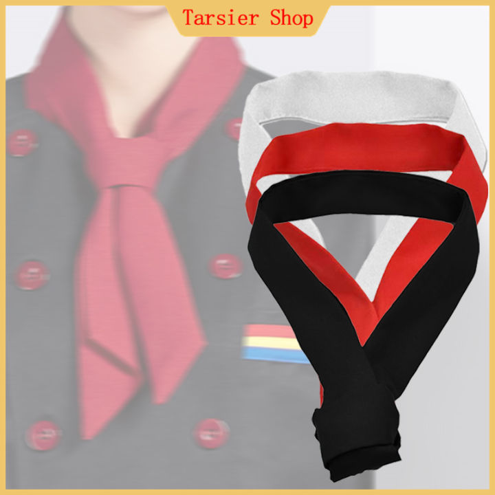 Chef Neck Tie Waiter Sweat Towel Men Triangle Scarf For Hotel ...