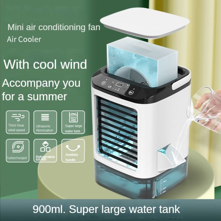 Spray Cold Fan Home Mini USB Desktop Refrigeration Small Air ...