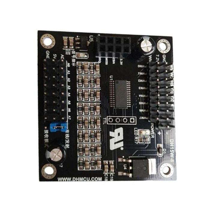 8 Way Servo Control Board Robotic Arm Control Board Ptz Control Knob ...