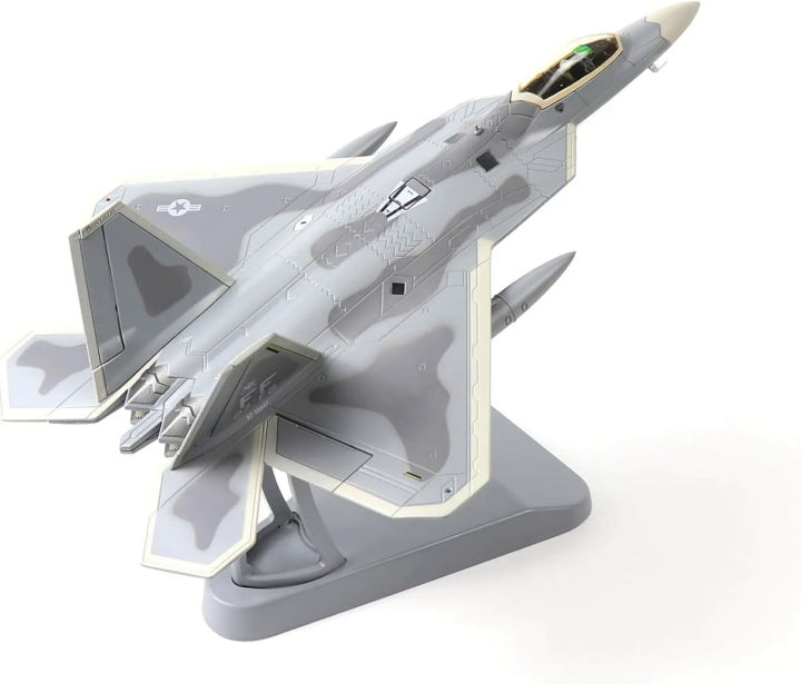 Classic USA F22 Raptor Fighter Attack Pre-Build Model 1:72 Aircraft ...