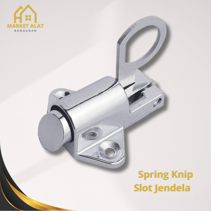 Spring Knip Knife Knive TEBAL MURAH BAGUS / Selot Slot Kunci Jendela ...
