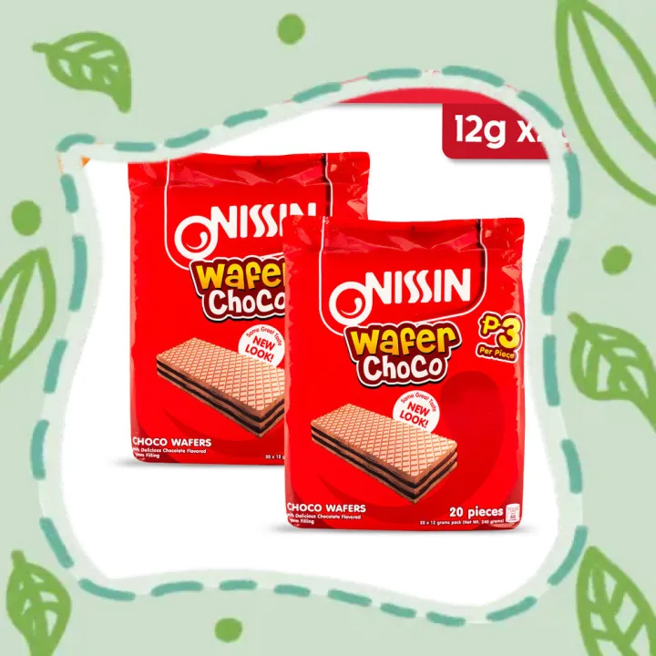 Nissin Wafer Choco 12g x 20 X 2 | Lazada PH