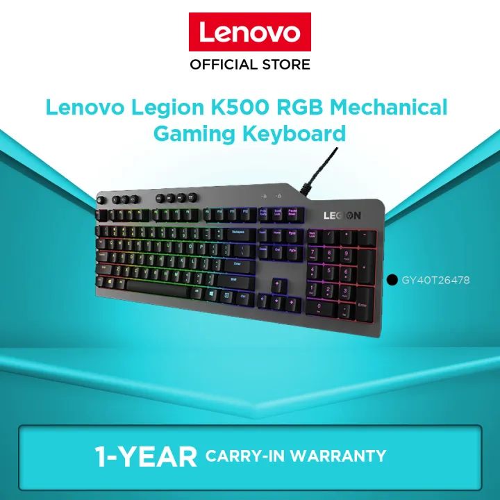 Lenovo Legion K500 RGB Mechanical Gaming Keyboard| GY40T26478 | 1YR ...