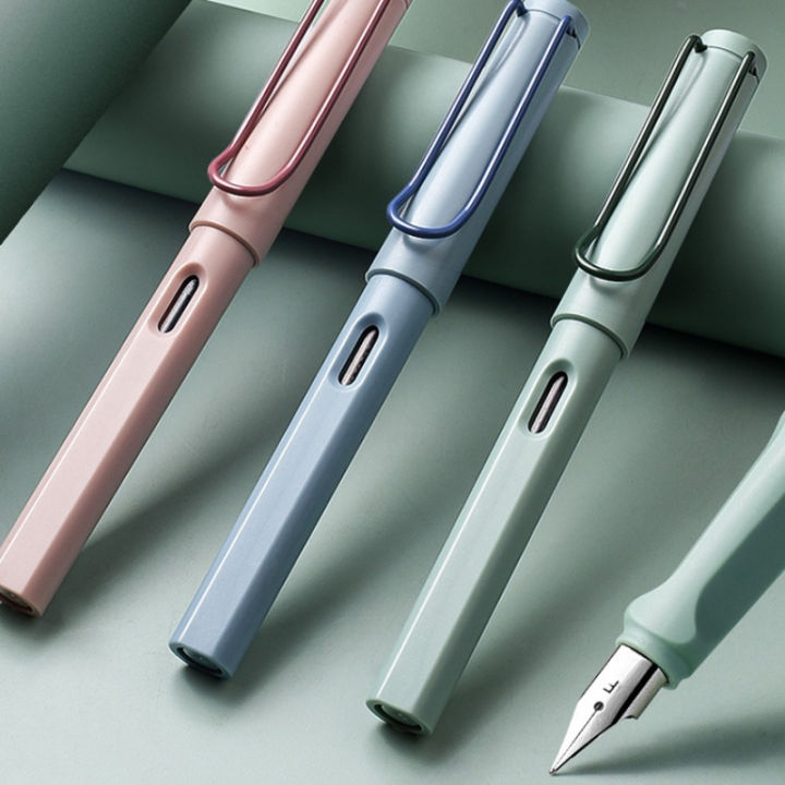 RF NOTES Simple Fountain Pen Replaceable Ink Calligraphy Practice Pen ...