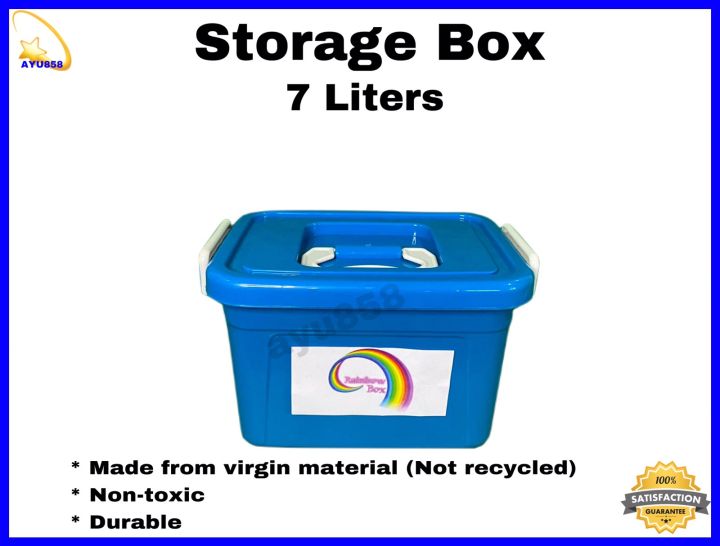 Multi Purpose Storage Box Plastic 7 Liters | Lazada PH
