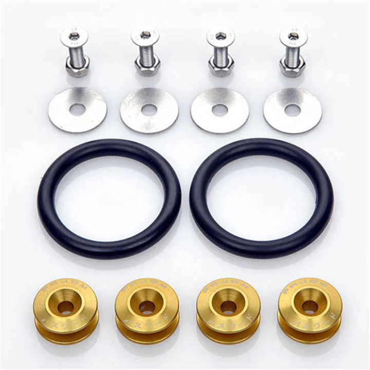 Universal Aluminum Bumper Quick Release Fasteners Set For Car Trunk ...