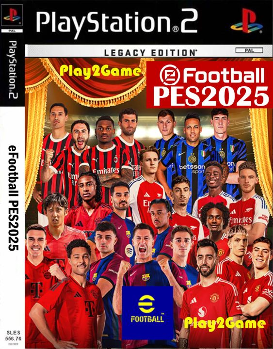 แผ่นเกมส์ PES 2025 เอ็มปัปเป้ย้ายแล้ว Playstation 2 คุณภาพสูง ราคาถูก ...
