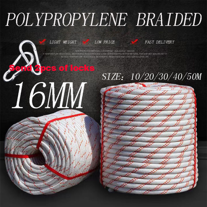 Rope heavy duty 16 20mmHigh-altitude operation safety rope outdoor ...
