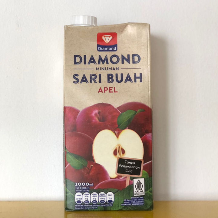 DIAMOND JUICE UHT APPLE 1 LITER | DIAMOND JUS APEL 1 L | Lazada Indonesia