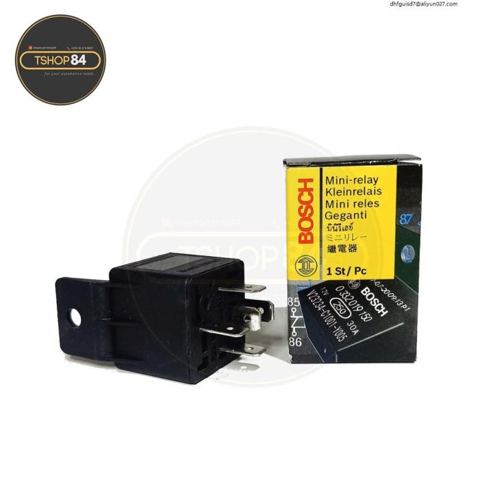 ready left real Horn relay 12v with socket serious ☉Bosch Horn Relay ...