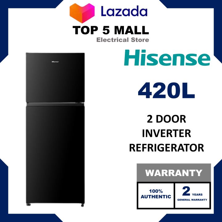 Hisense Refrigerator (206L / 240L / 320L / 420L) Inverter 2 Door Fridge RT220N4ABN RT286N4ABN1 ...