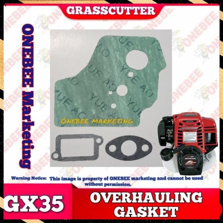 GX35 Overhauling Gasket fit HONDA GX35 4 stroke grasscutter . . | Lazada PH