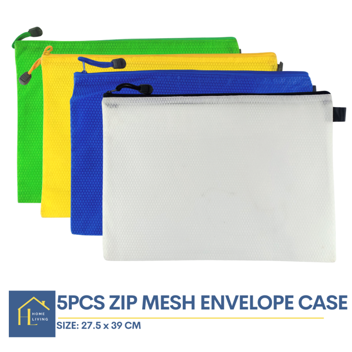 PROMO!!! 5pcs Waterproof Zip Envelope Case/ Document Pouch/ Document ...