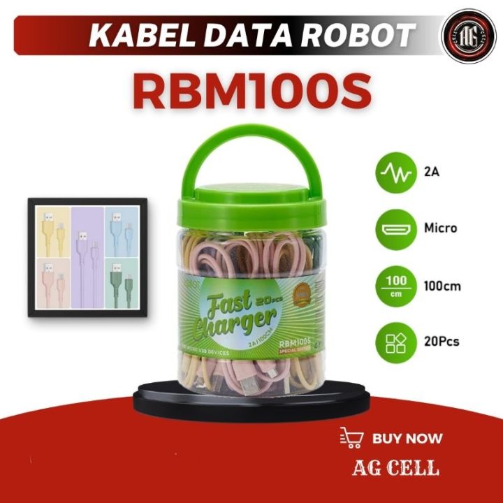 Robot RBM100S / RBC100 Special Edition Micro USB Kabel Data Cable ...