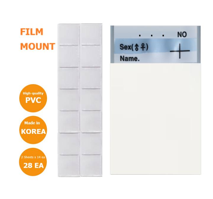 Film Mount [World Dental / Korea]2 Sheets x14-compartments Total 28ea ...