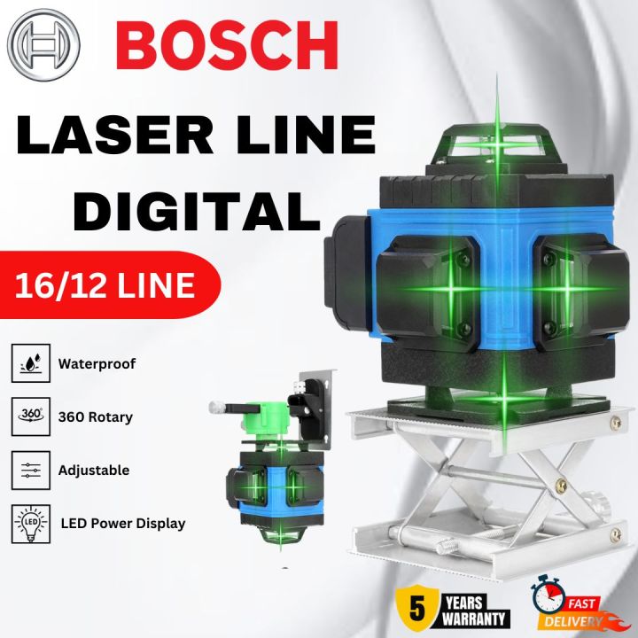 💥5.5 MEGA SALE💥 Bosch Auto Measurement Tool Line Laser Level Green ...