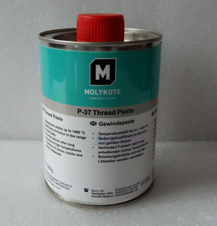 Molik MOLYKOTE P-37 Paste high temperature resistant thread anti-seize ...