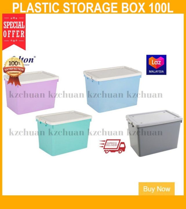 Plastic Storage Box 100l / Storage Box | Lazada