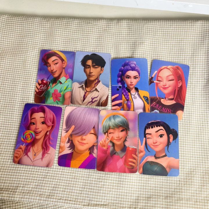 PHOTOCARD KPOP DEMON HUNTER HUNTRIX SAJA BOYS UNOFFICIAL | lomocard unoff photo pc ofc koleksi ...