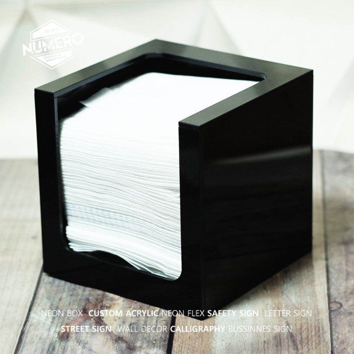 Kotak tissue / tempat tissue / box tissue / tempat tissue akrilik ...