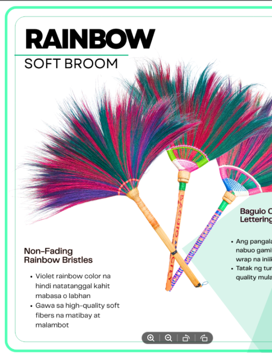 Rainbow Soft Brooms Walis tambo Makapal at Matibay Broom Sweeper Baguio ...