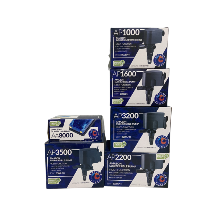 Amazon Aquatic Powerhead Water Pump Cycle for Fish Tank Aquarium AP1000 ...