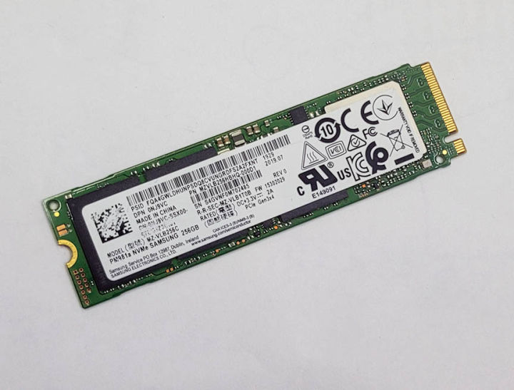 Original SAMSUNG PM981a PCIe NVMe M.2 2280 SSD Solid State Drive MZ-VLB256C 256GB Dell 0NJ9VC ...