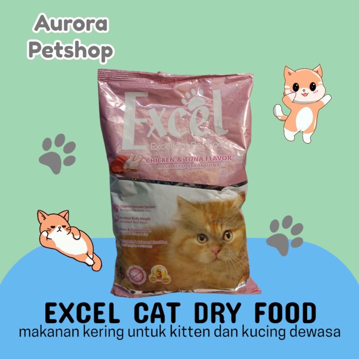 Excel Mother & Kitten Dry Food 500gr | Lazada Indonesia