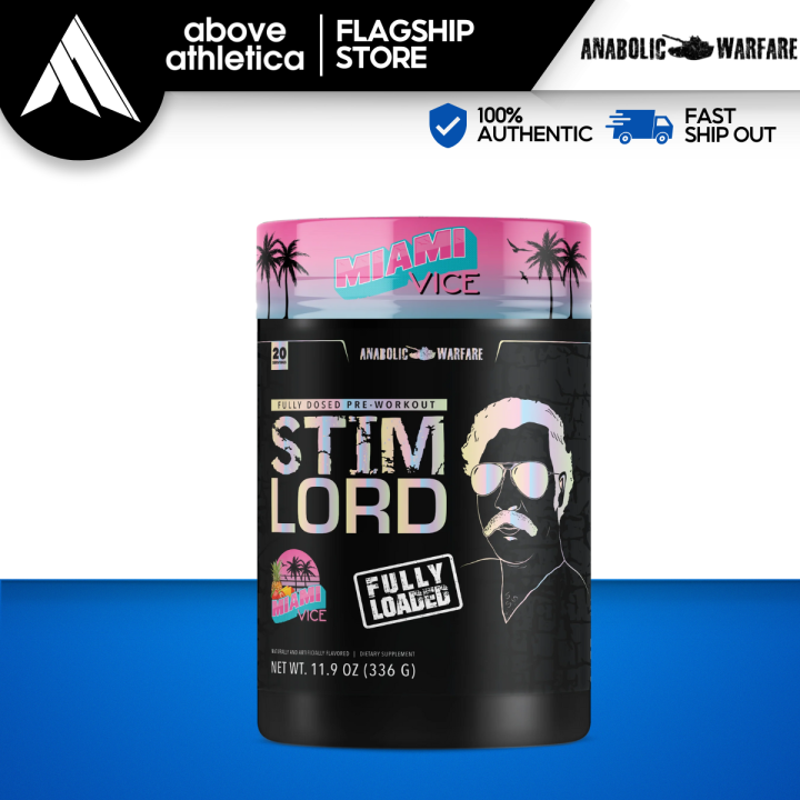 Anabolic Warfare Stim Lord Fully Loaded Pre Workout Powder - 20 ...
